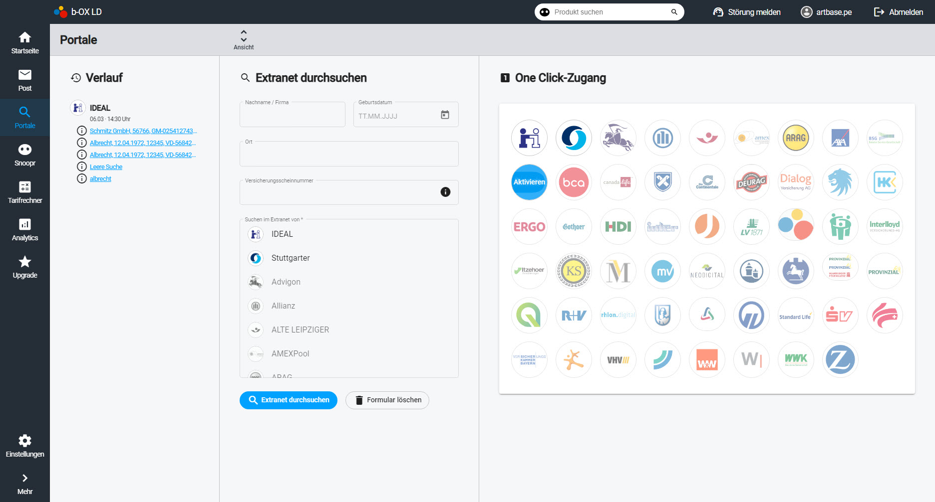BiPRO Normen umgesetzt - aB-Agenta Software für Versicherungsmakler